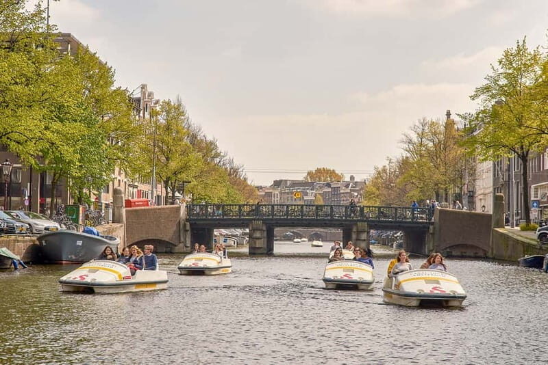 Amsterdam: Unique Pedal Boat Experience in the Canals - FAQ