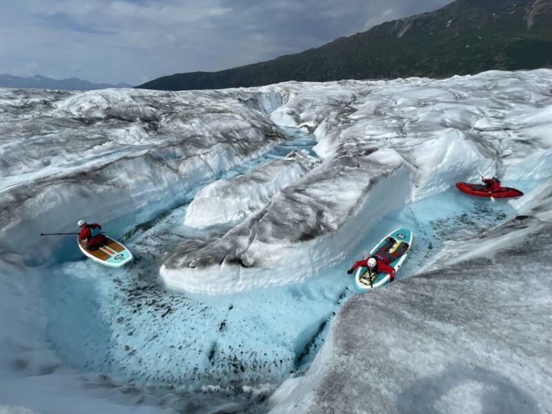 Anchorage: Knik Glacier Helicopter and Paddleboarding Tour - Authentic Experience and Authenticity