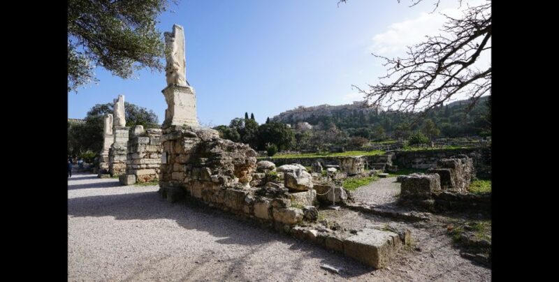 Ancient Agora: Audiovisual self-guided tour with 3D models - Philosophers and Teaching Sites