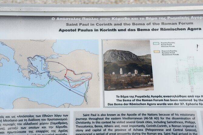 Ancient Corinth, Isthmus/ Kechries Private biblical tour from Athens or Nafplion - Key Points
