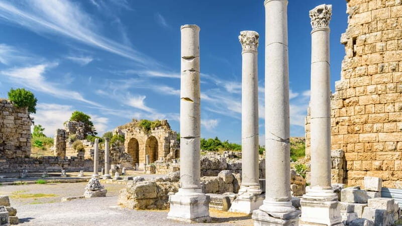 Ancient Perge, Aspendos Amphitheater, Waterfalls Guided Tour - A Rich Mix of History and Nature