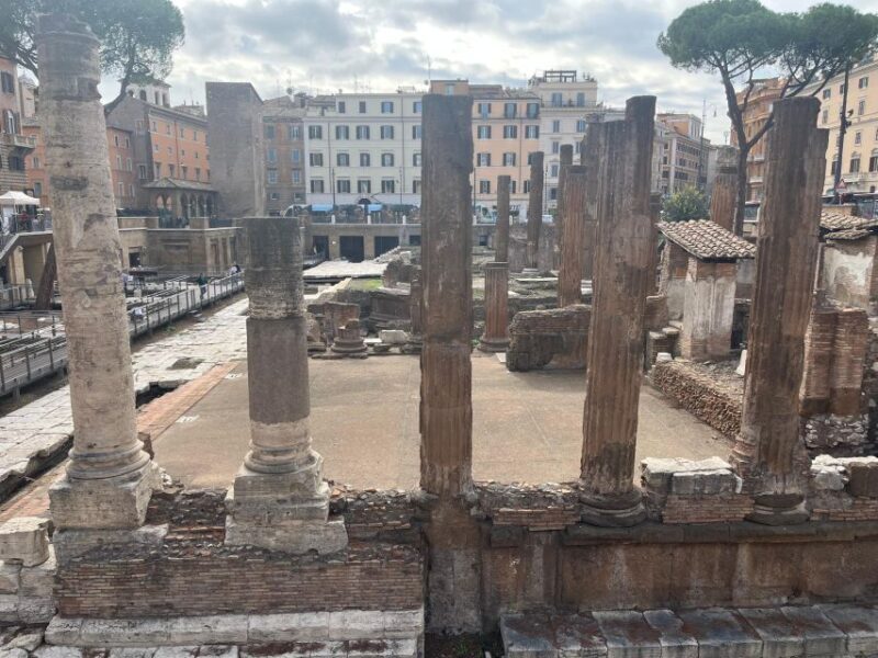 Ancient Rome: Archeological area Largo Argentina - Key Points