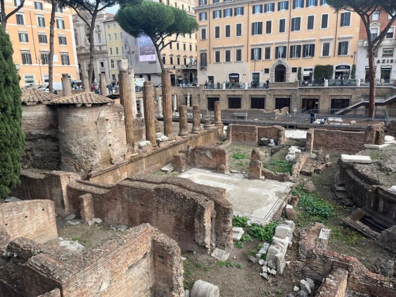 Ancient Rome: Archeological area Largo Argentina - The Archaeological Site: What You’ll See and Experience