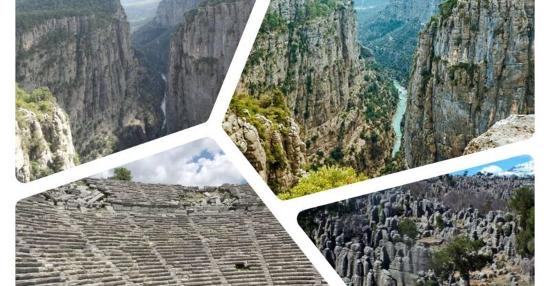 Ancient Selge, Tazi Canyon & Adam Rocks Adventure - Key Points