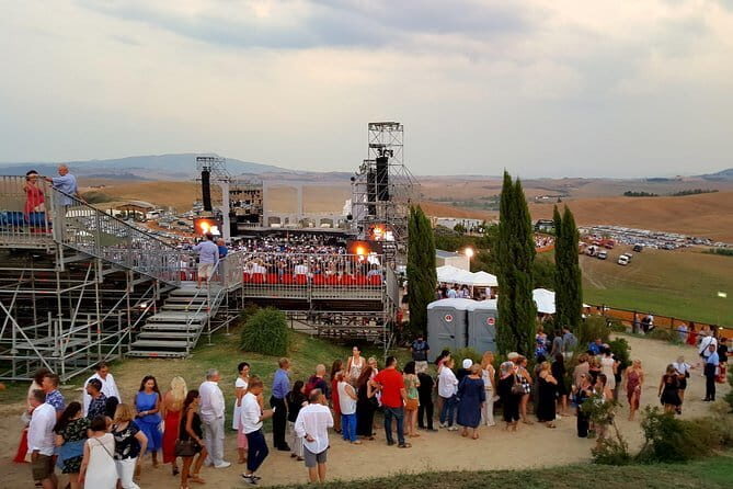 Andrea Bocelli concert LAJATICO Limousine Service from Florence - The Experience: Behind the Comfort