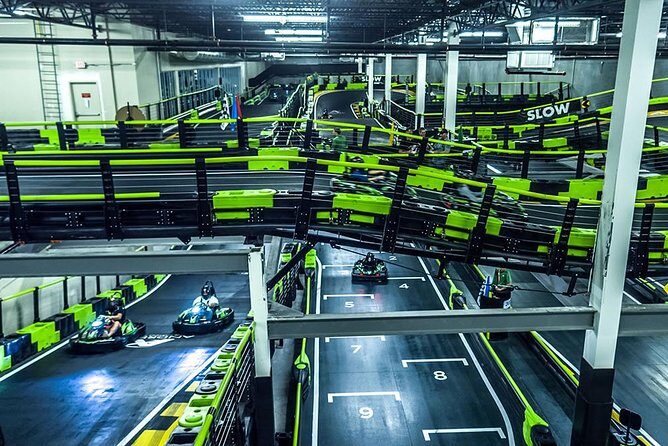 Andretti Indoor Karting & Games in Orlando - The Venue: A Large, All-in-One Entertainment Space