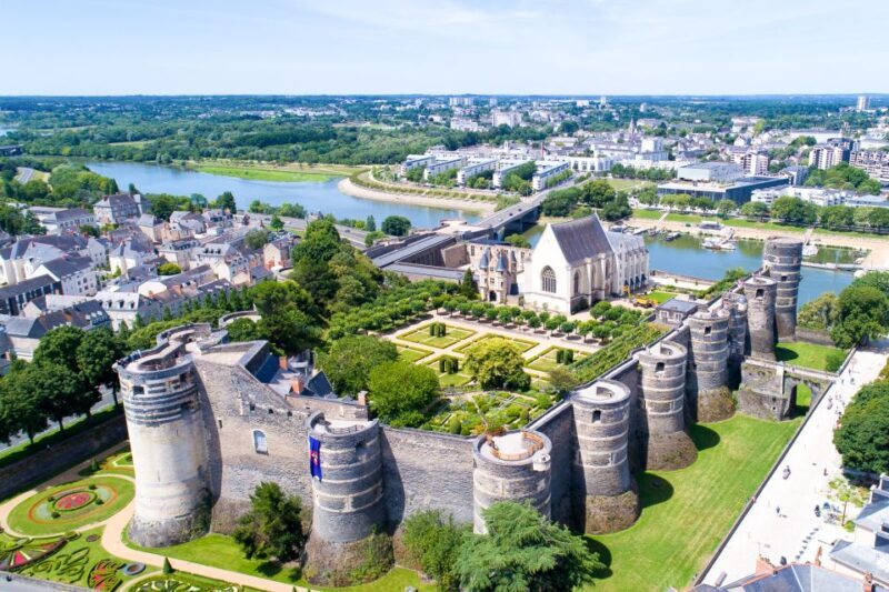 Angers: Château d'Angers entrance Ticket - The Castle’s Imposing Structure and History