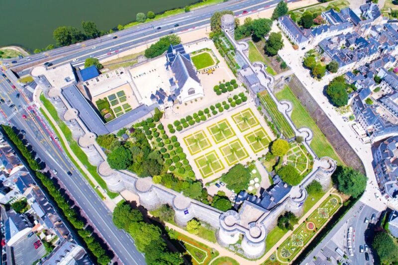 Angers: Château d'Angers entrance Ticket - Viewing the City from the Walls
