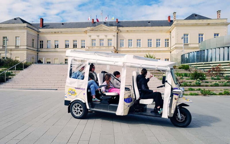 Angers : Explore the City Center by Electric Tuk-Tuk - An In-Depth Look at the Angers Electric Tuk-Tuk Tour