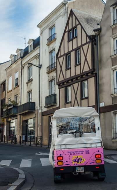 Angers: Ride in the Doutre in an electric Tuk Tuk - Key Points