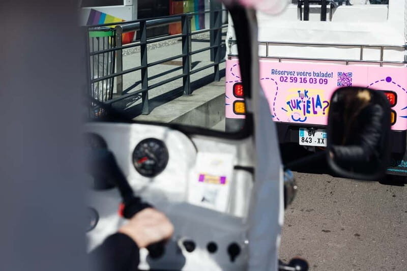 Angers: Street Art ride in an electric Tuk Tuk - An Authentic Spin on Angers Street Art Scene