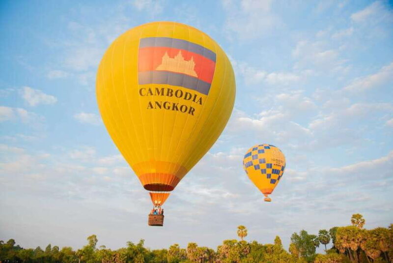 Angkor Stunning Hot Air Balloon - An Authentic Experience Offering a Different Perspective