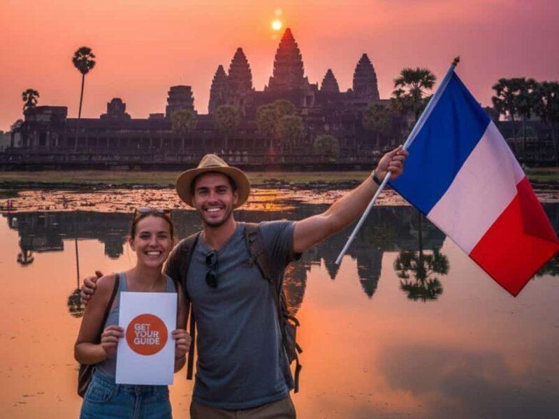 Angkor Wat Day Tour with French-Speaking Guide - Key Points