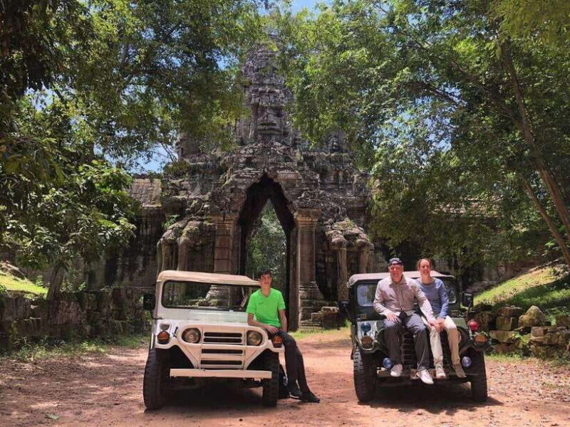 Angkor Wat Discovery Tour by Jeep - An 8-Hour Journey into Cambodia’s Ancient Marvels