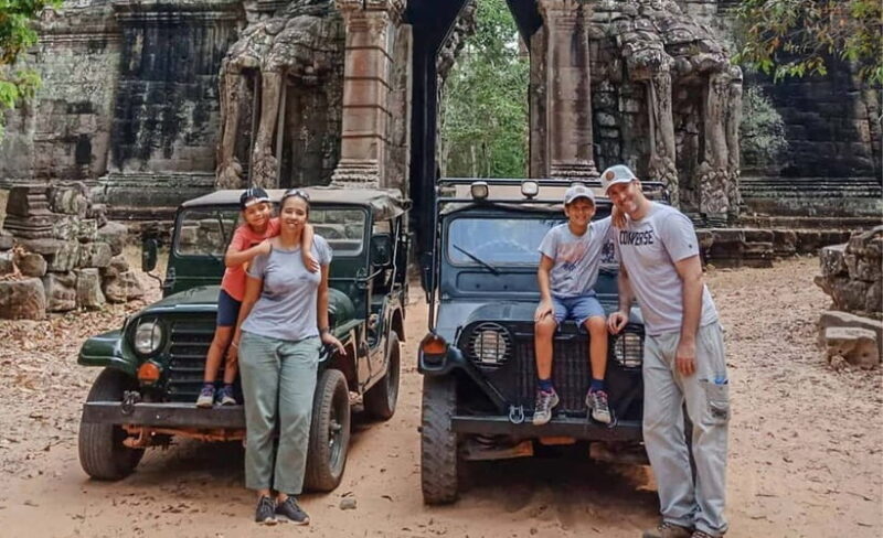 Angkor Wat: Guided Jeep Tour Inclusive lunch at local house - FAQ