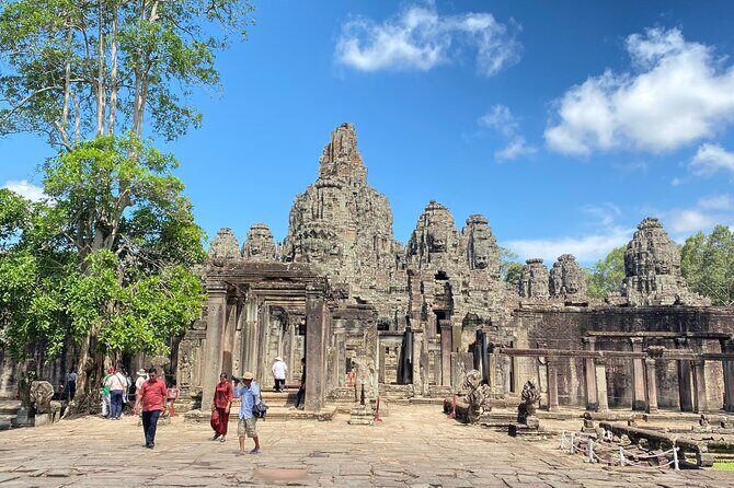 Angkor Wat Sunrise Shared Tour with Guide and Bus - Key Points