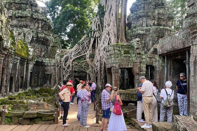 Angkor Wat Sunrise Shared Tour with Guide and Bus - Transportation and Group Size