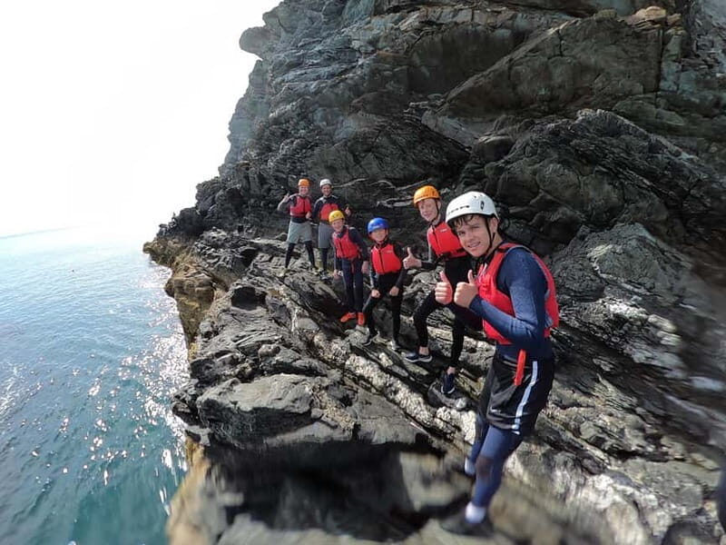 Anglesey: Epic Coasteering with Swimming Climbing and Jumps - Key Points