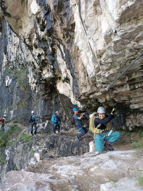 Anguane Ferrata: mountaineering park - Key Points