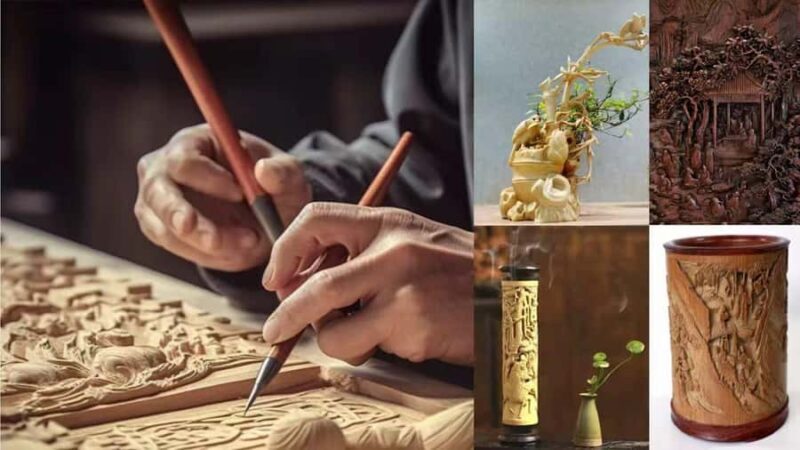 Anhui: Bamboo and Wood Carving Workshop - An In-Depth Look at the Experience
