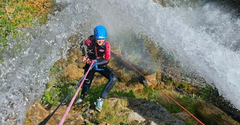 Anna: canyoning in Gorgo de la escalera - Key Points