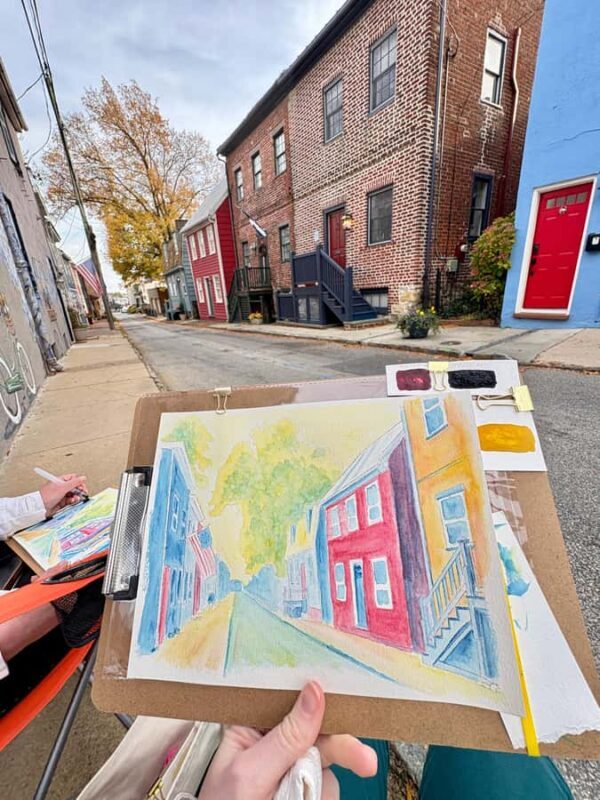 Annapolis: Outdoor Urban Sketching & Painting Class - The Artistic Experience and Learning