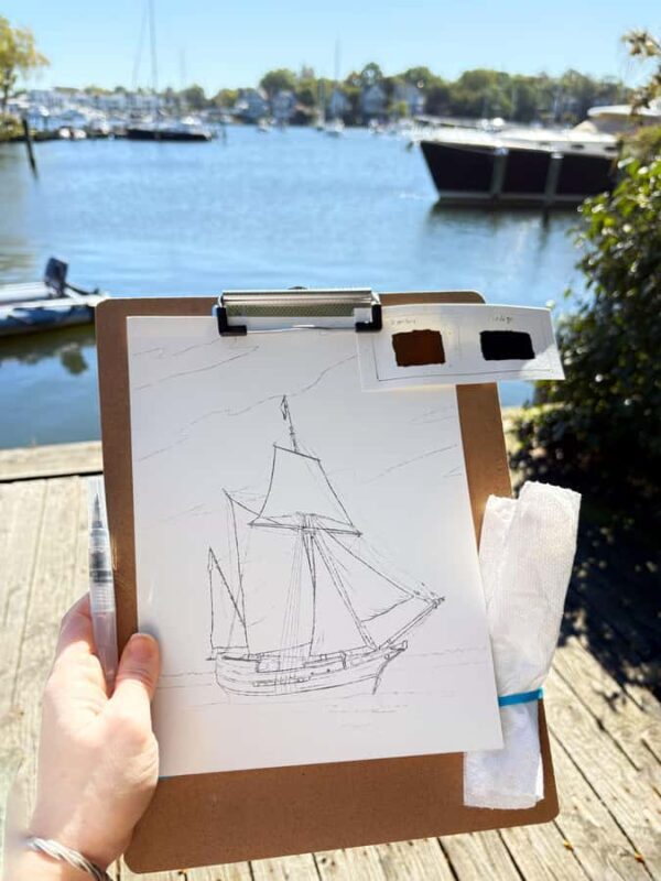 Annapolis: Paint a Historic Ship Art Experience - Annapolis: Paint a Historic Ship Art Experience — A Creative Watercolor Adventure