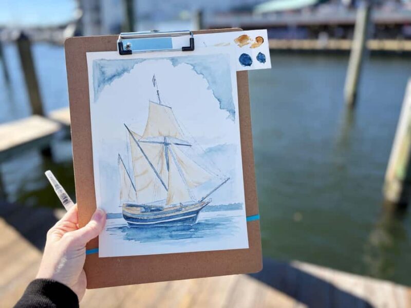 Annapolis: Paint a Historic Ship Art Experience - What to Expect on Your Watercolor Voyage