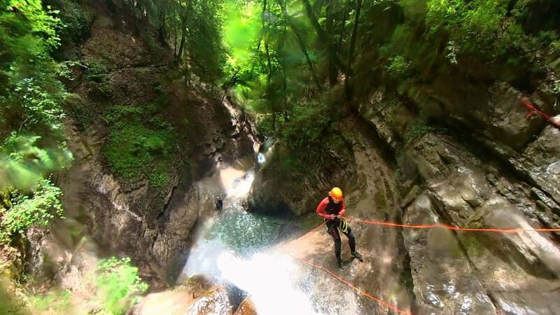 Annecy: Canyoning at the Angon waterfalls - Discovering the Canyoning Adventure in Annecy’s Angon Waterfalls