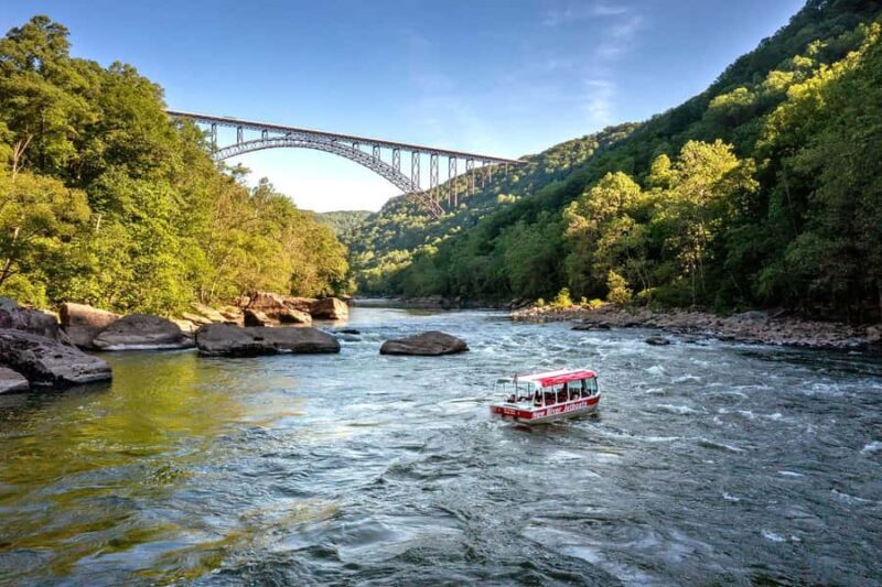 Ansted: New River Gorge Jet Boat Tour with Shuttle - Key Points
