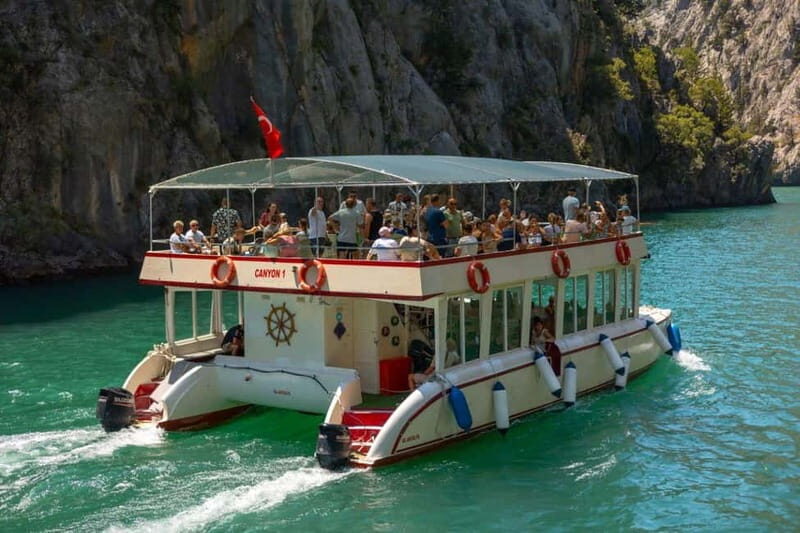 Antalya/Alanya:Green Canyon, Manavgat Waterfall W/Boat&Lunch - Key Points
