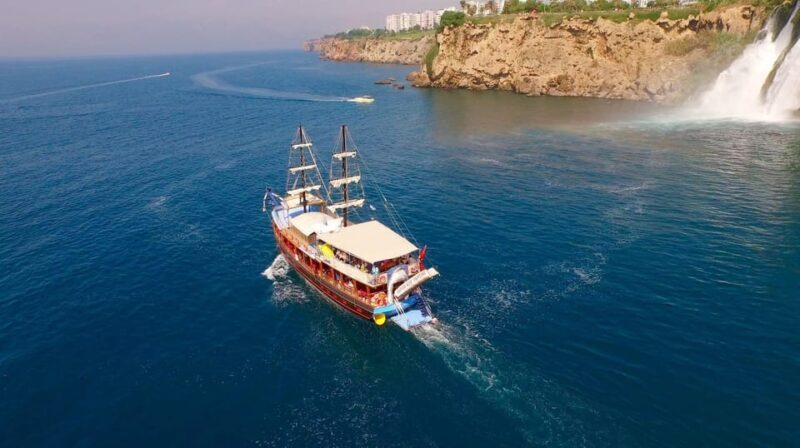 Antalya: Beach & Waterfalls Boat Trip w/ Lunch & Soft Drinks - FAQs
