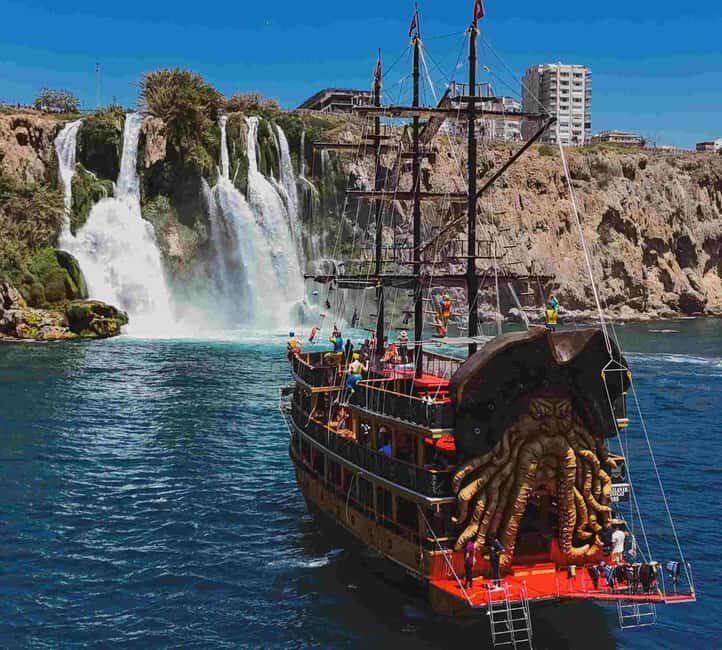 Antalya: Duden Waterfall Pirate Boat Trip - An Inspiring Exploration of the Duden Waterfall Pirate Boat Trip