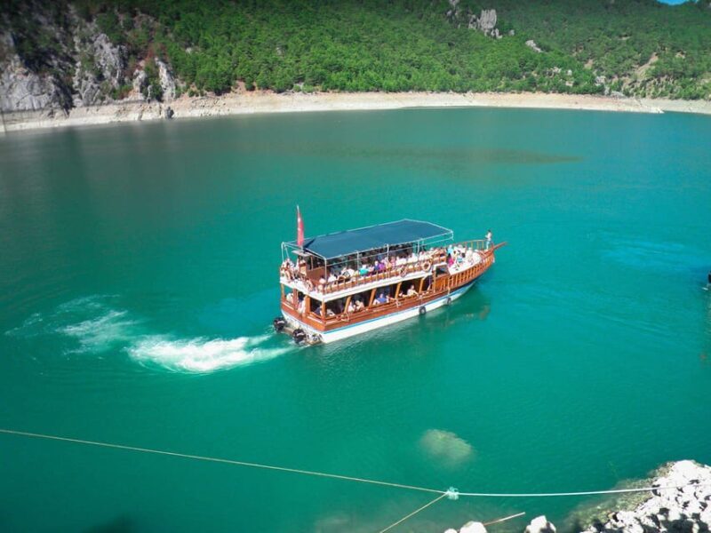 Antalya: Green Canyon Boat Trip with Lunch and Drinks - Key Points