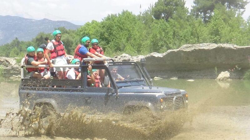 Antalya: Jeep Safari,Rafting,Canyon Visit with Lunch - A Day of Adventure in Antalya: What to Expect