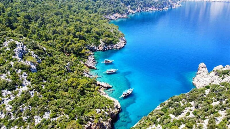 Antalya/Kemer: Adrasan Porto Genoese Boat Trip w/Mud Baths - The Sum Up