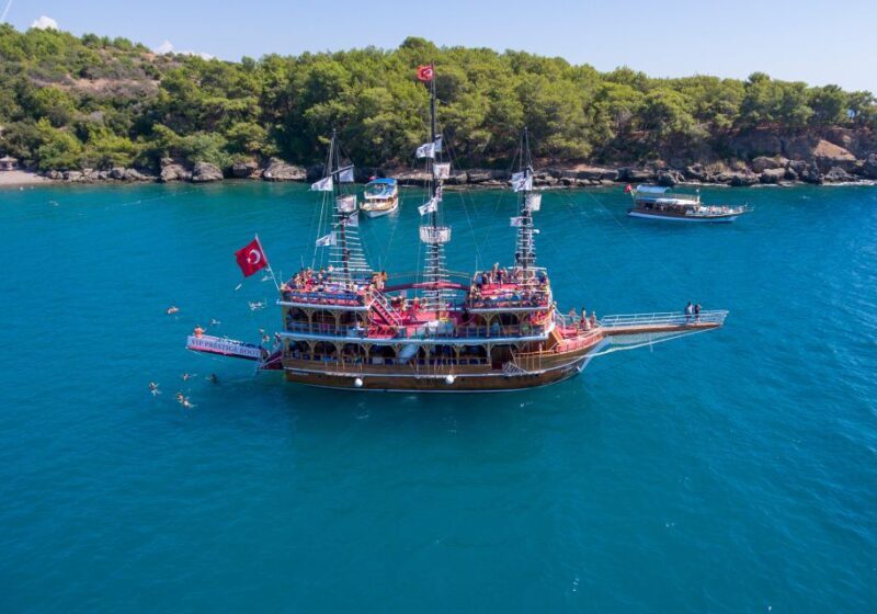 Antalya & Kemer: Pirate Boat Tour With Foam Party & Swimming - Key Points