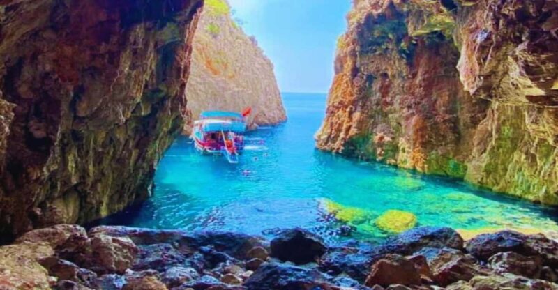 Antalya/Kemer: Porto Genoese Boat Trip & Mud Bath with Lunch - Key Points