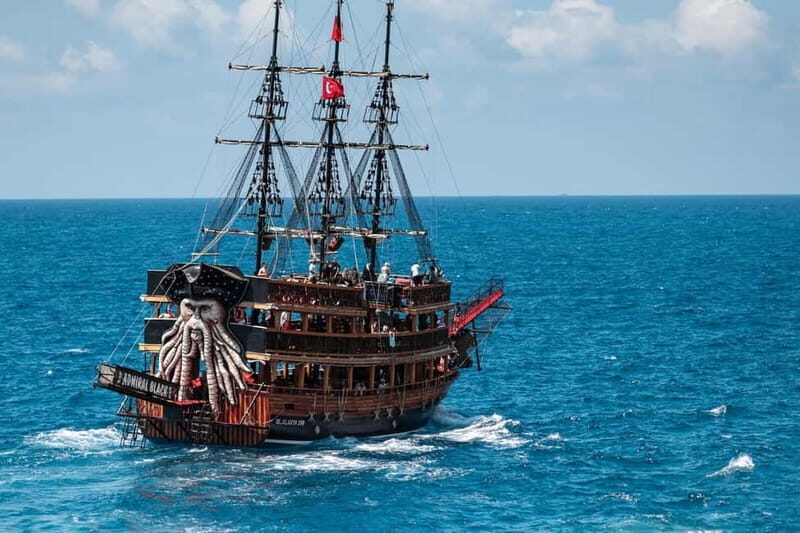 Antalya: Lara Pirate Boat Day Trip w/ Lunch & Soft Drink - Setting Sail from Kundu Harbor: What You Can Expect