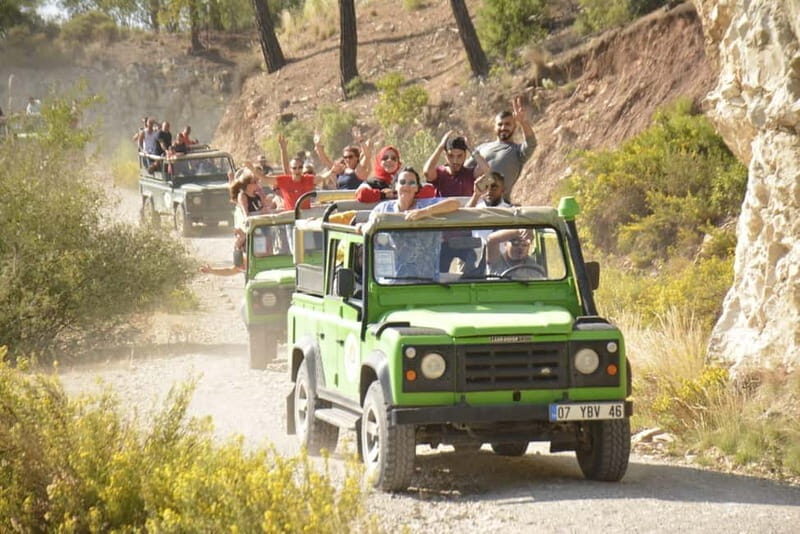 Antalya: Off-Road Jeep Safari - Beautiful Natural Highlights and Swimming Breaks