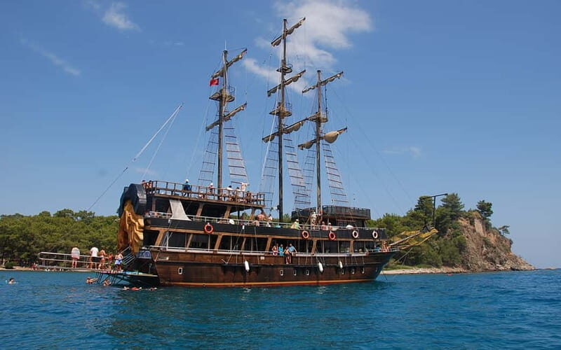 Antalya Pirate Boat Trip with Lunch, Swimming & Foam Party - FAQ
