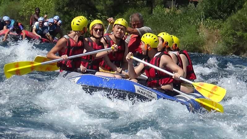 Antalya,Alanya,Side,Belek Rafting Tour+Lunch - The Heart of the Tour: Rafting Through Thrilling Rapids