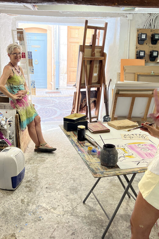Antibes: make your art souvenir with a Local Artist - FAQ