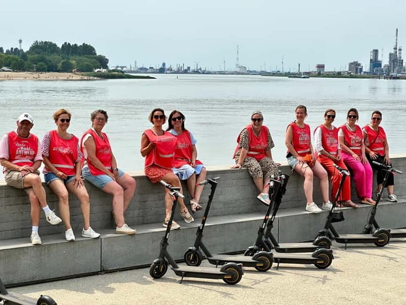 Antwerp: The Big Five City Highlights E-kickscooter Tour - The Authenticity and Authentic Experiences