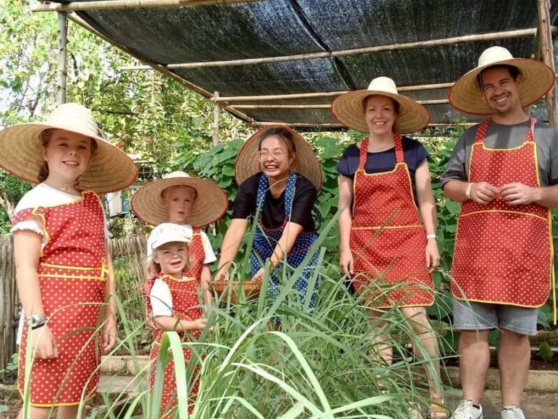 Aonang: Thai Cooking Class with Market & Kitchen Garden Tour - The Itinerary in Detail