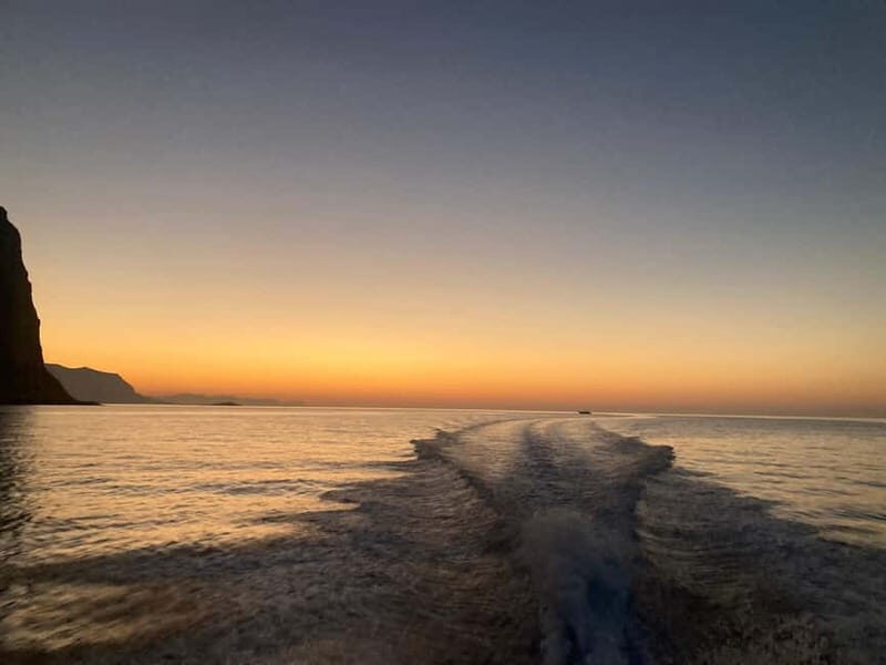 Aperitif on a boat at sunset at the Queen Cave - Introduction: A Sunset Boat Aperitif in Palermo – Worth the Experience?