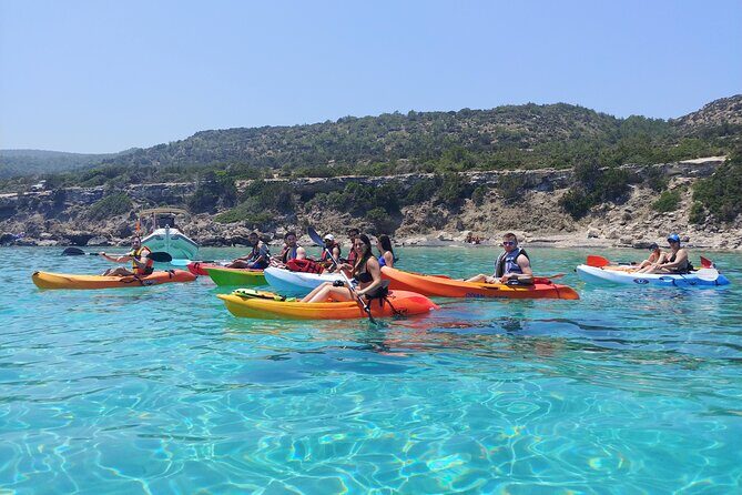 Aphrodite Kayak Experience with Guide and Free photos included - Discover the Coastline from a Kayak