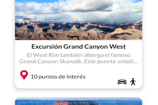 APP Self-guided Grand Canyon route with audio guide - Final Thoughts