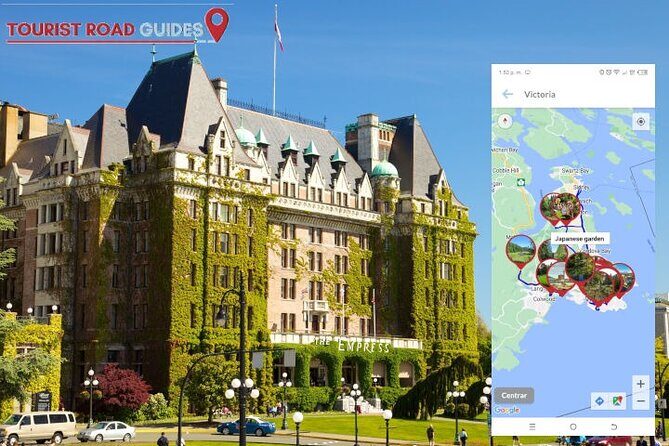 APP Self-Guided Routes Victoria with audio guide - The Itinerary in Detail