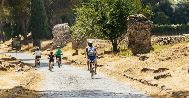 Appia Antica & Aqueducts e-Bike Tour - Official Provider - Key Points